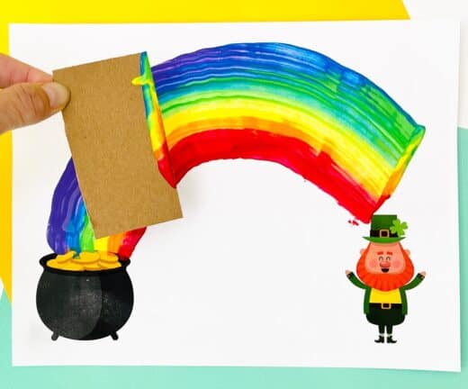 St. Patricks Rainbow Craft