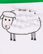 This Sheep Activity For Kids Is A Great Fine Motor Skills Project