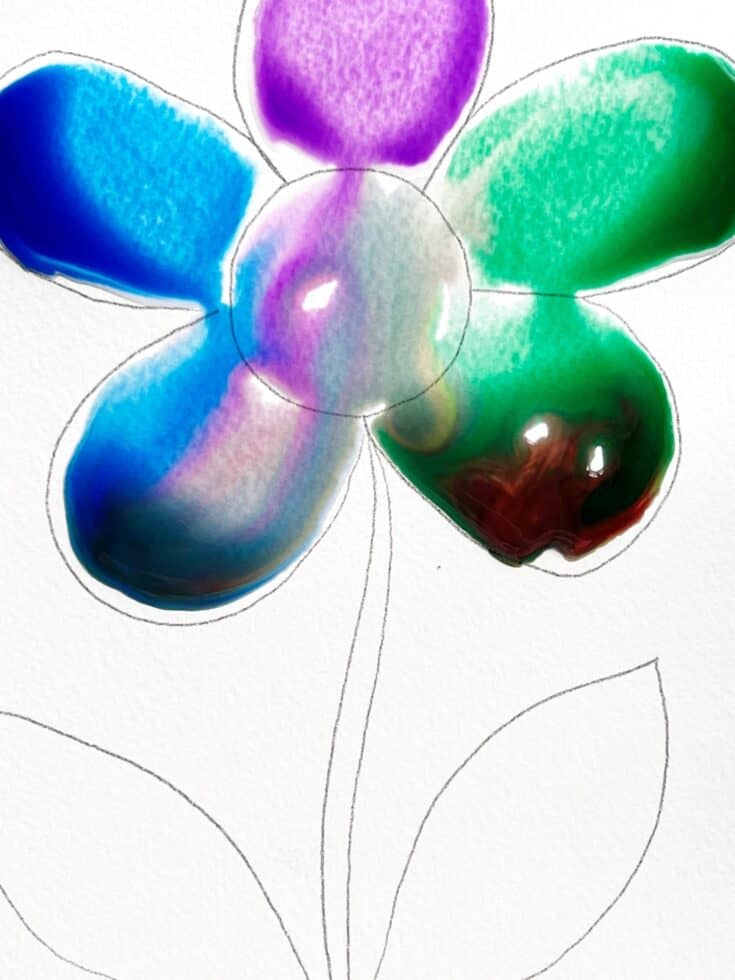 Easy Watercolor Painting For Kids