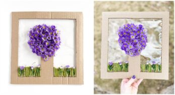 This Cardboard Flower Craft Is A Fun Spring Activity For Kids
