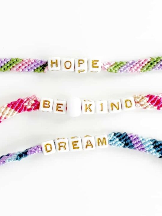 Friendship Bracelets With Names