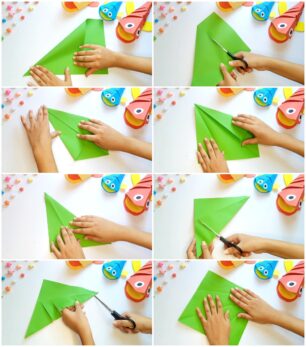 How To Make a Moving Paper Fish Craft Step By Step