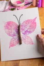 Leaf Butterfly Craft - Fun Nature Art and Craft For Kids