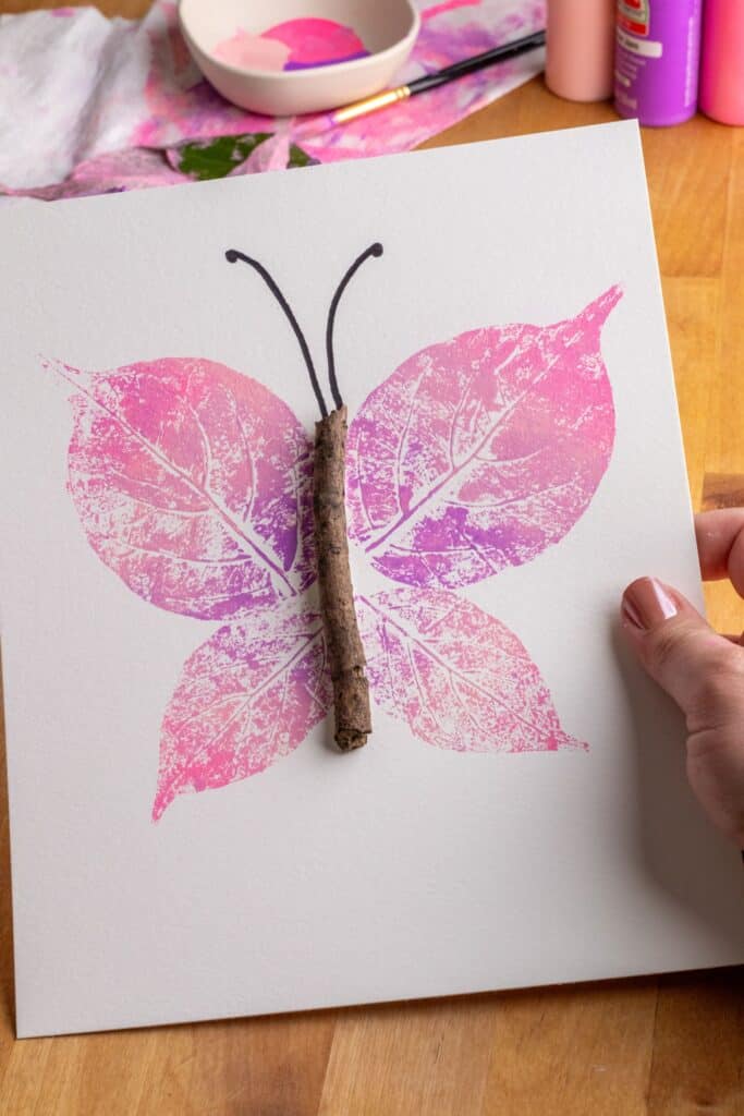 Leaf Butterfly Craft - Fun Nature Art and Craft For Kids