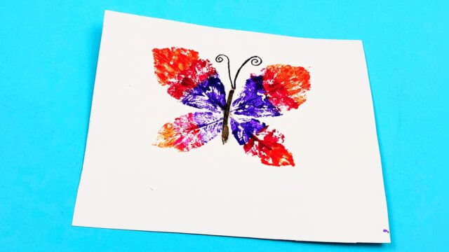 Leaf Butterfly Craft - Fun Nature Art and Craft For Kids