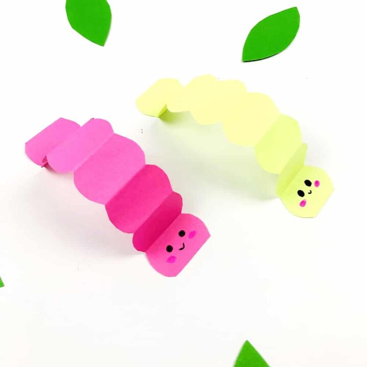 Moving Paper Caterpillar Craft – Idiom Studio
