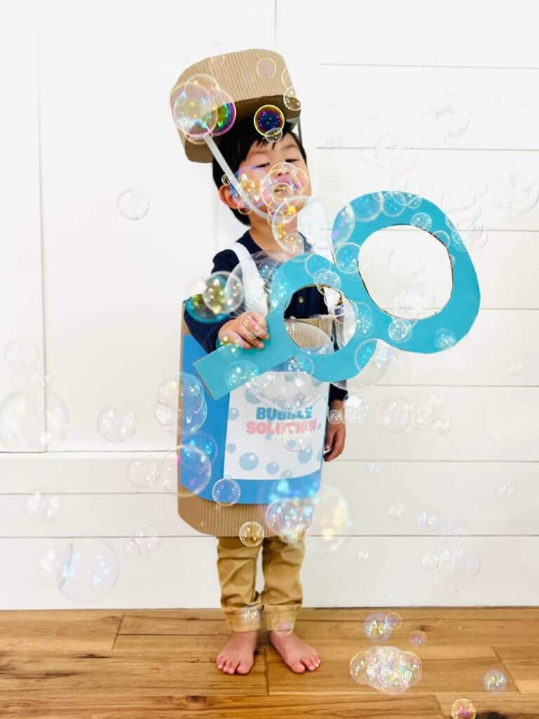 DIY Bubble Costume - Kids Halloween Costume
