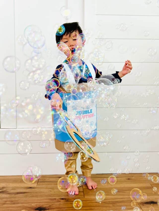 DIY Bubble Costume - Kids Halloween Costume