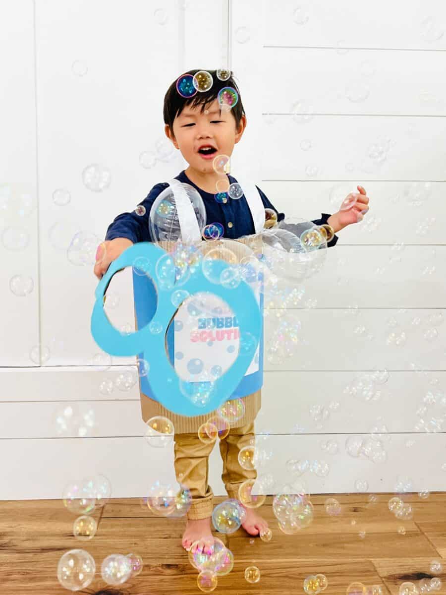 DIY Bubble Costume - Kids Halloween Costume