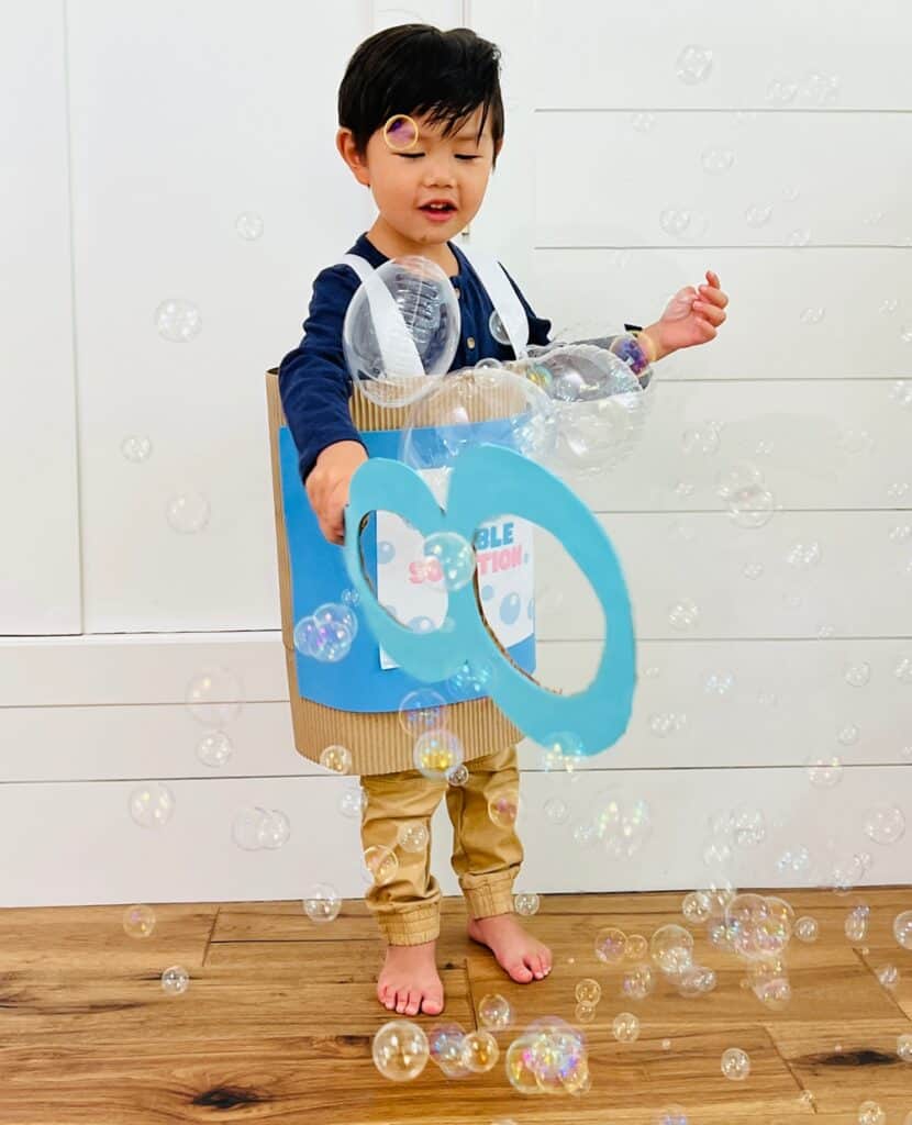 DIY Bubble Costume - Kids Halloween Costume