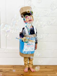 DIY Bubble Costume - Kids Halloween Costume