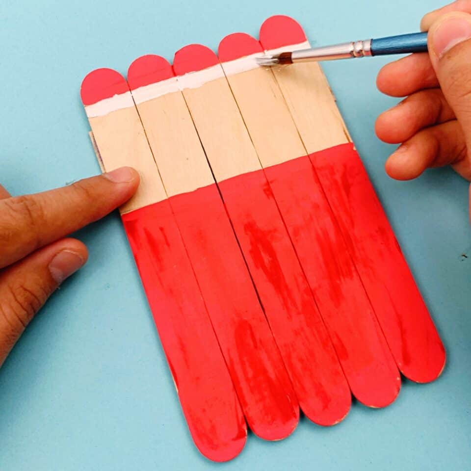 How To Make a Santa Popsicle Stick Craft