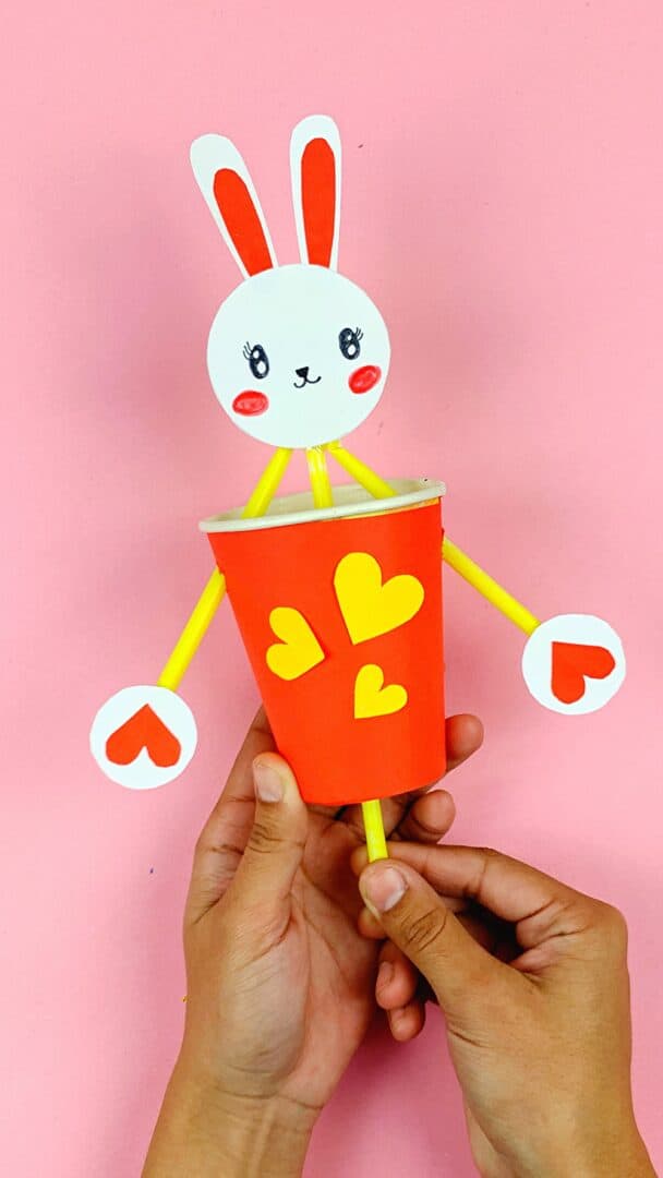 Chinese New Year Rabbit Craft (Lunar New Year Craft For Kids)