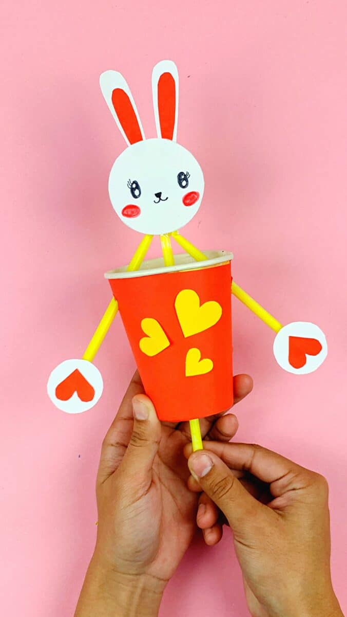 Chinese New Year Rabbit Craft (Lunar New Year Craft For Kids)