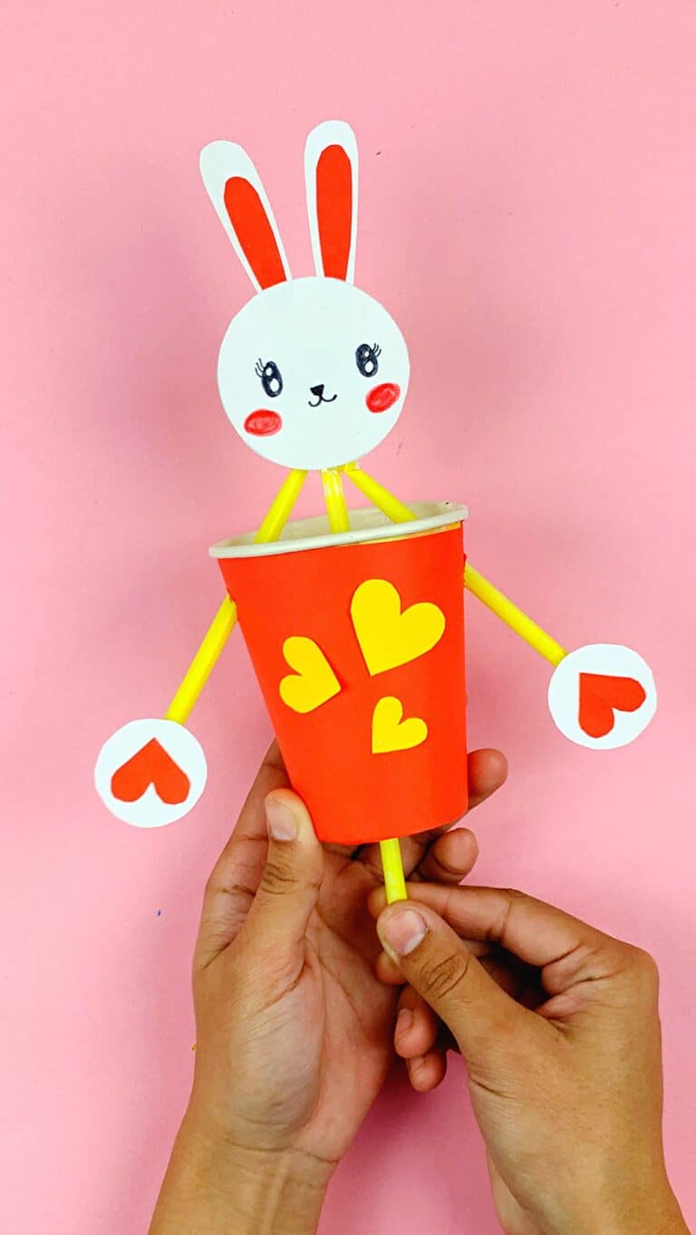 Chinese New Year Rabbit Craft (Lunar New Year Craft For Kids)