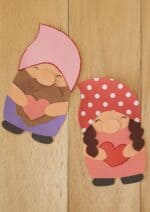 DIY Valentine Paper Gnome Craft for All Ages