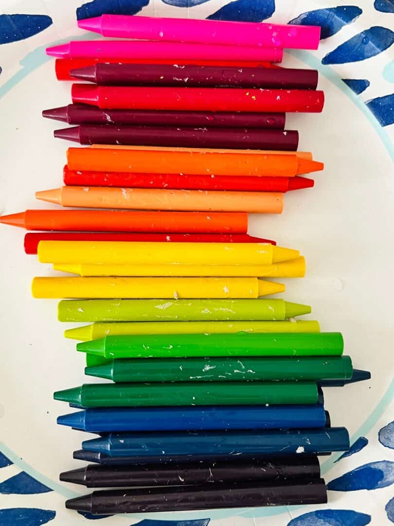 DIY Melted Crayon Alphabet Letters