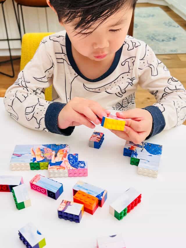 How To Make An Easy DIY Lego Puzzle