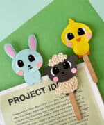 Cute Easter Bookmarks With Printables