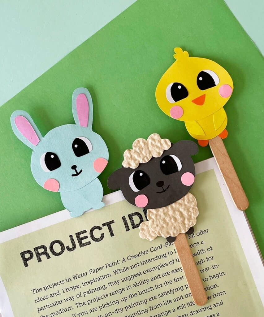 Cute Easter Bookmarks With Printables