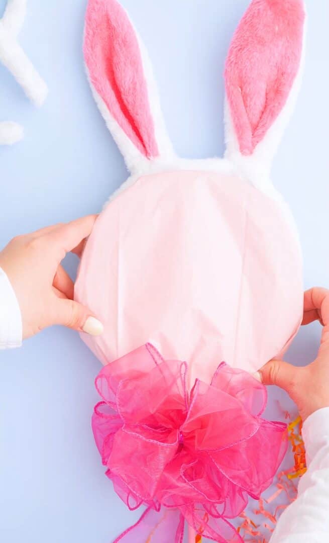 Hop into Spring with This Easy Tissue Paper Bunny Lollipop Craft