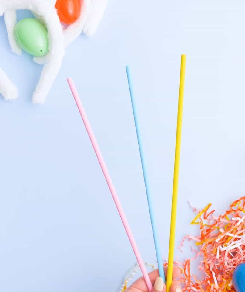 Hop into Spring with This Easy Tissue Paper Bunny Lollipop Craft