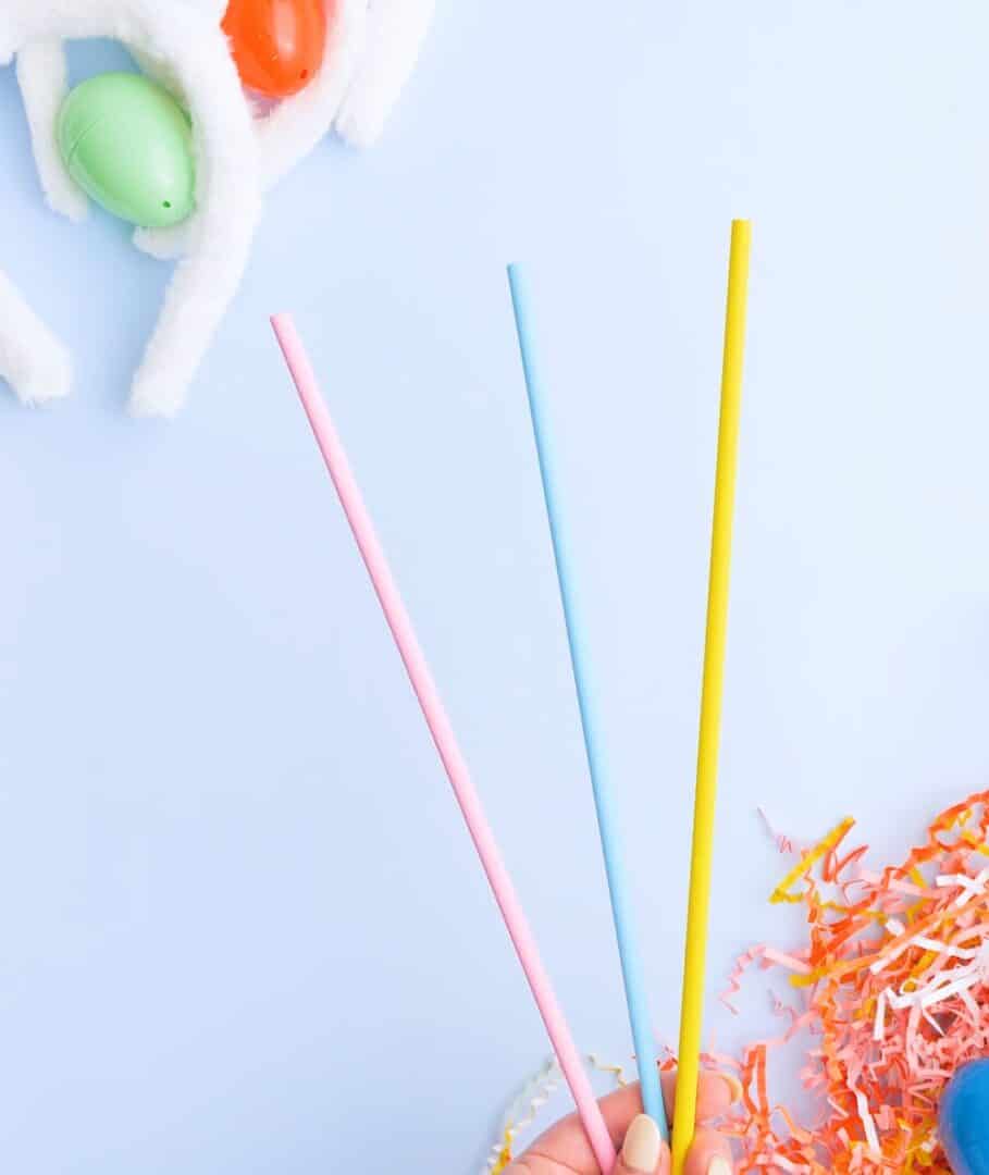 Hop into Spring with This Easy Tissue Paper Bunny Lollipop Craft