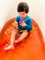 Make Bath Time Fun With Crayola Bath Drops - Full Review