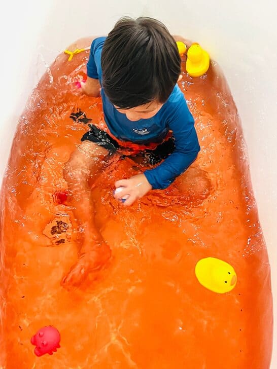 Make Bath Time Fun With Crayola Bath Drops - Full Review