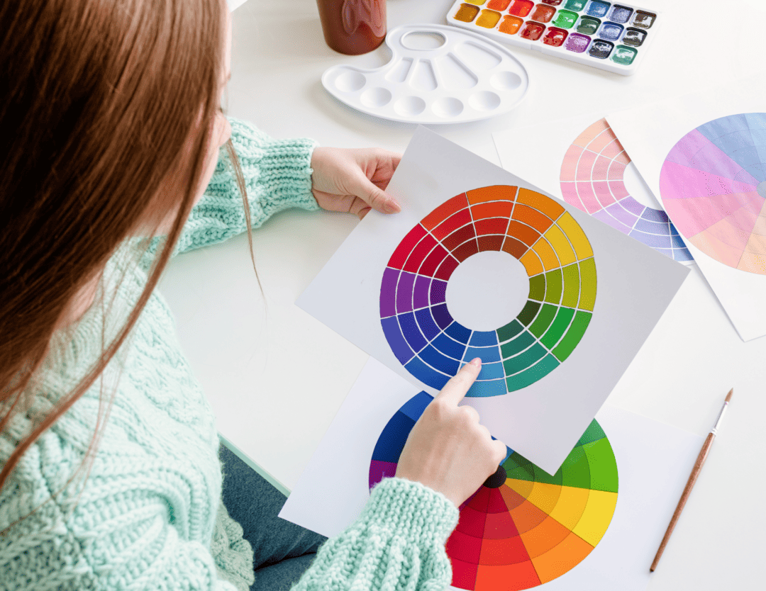 What are some good ways to teach kids about color theory?