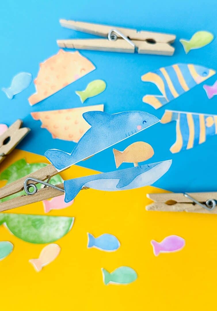Make a Splash With This Cute Fish Clothespin Craft