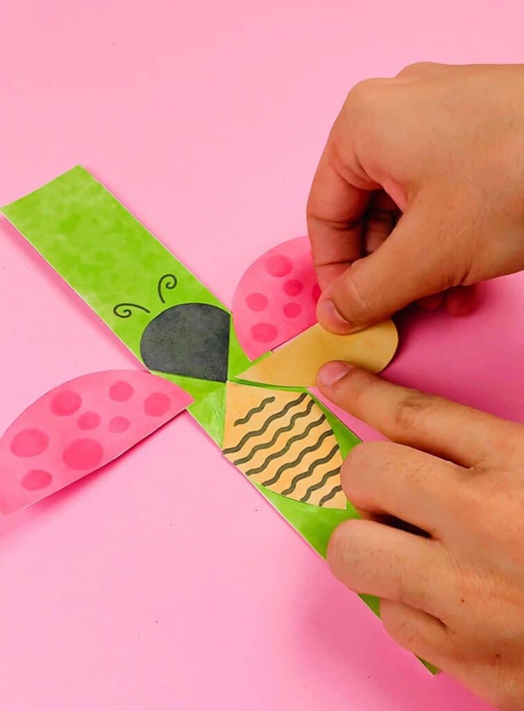 Paper Ladybug Craft With Printable Template