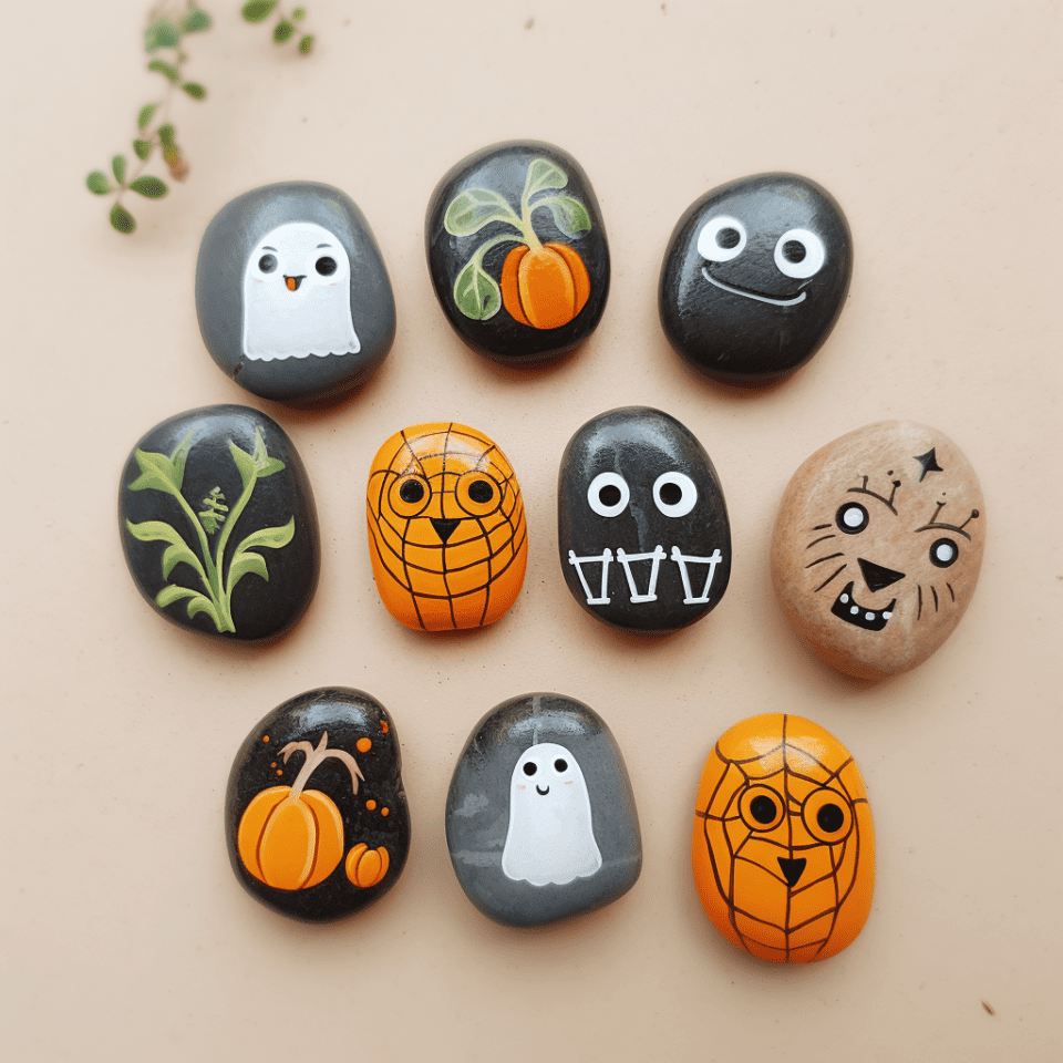 Spooky Fun: How to Paint Halloween Rocks