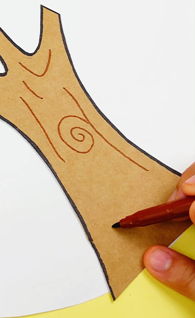 Create a Cute Fall Paper Tree Craft With Printable Template