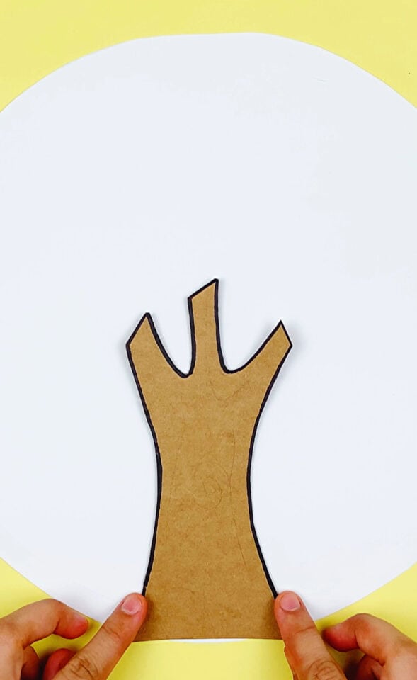 Create a Cute Fall Paper Tree Craft With Printable Template