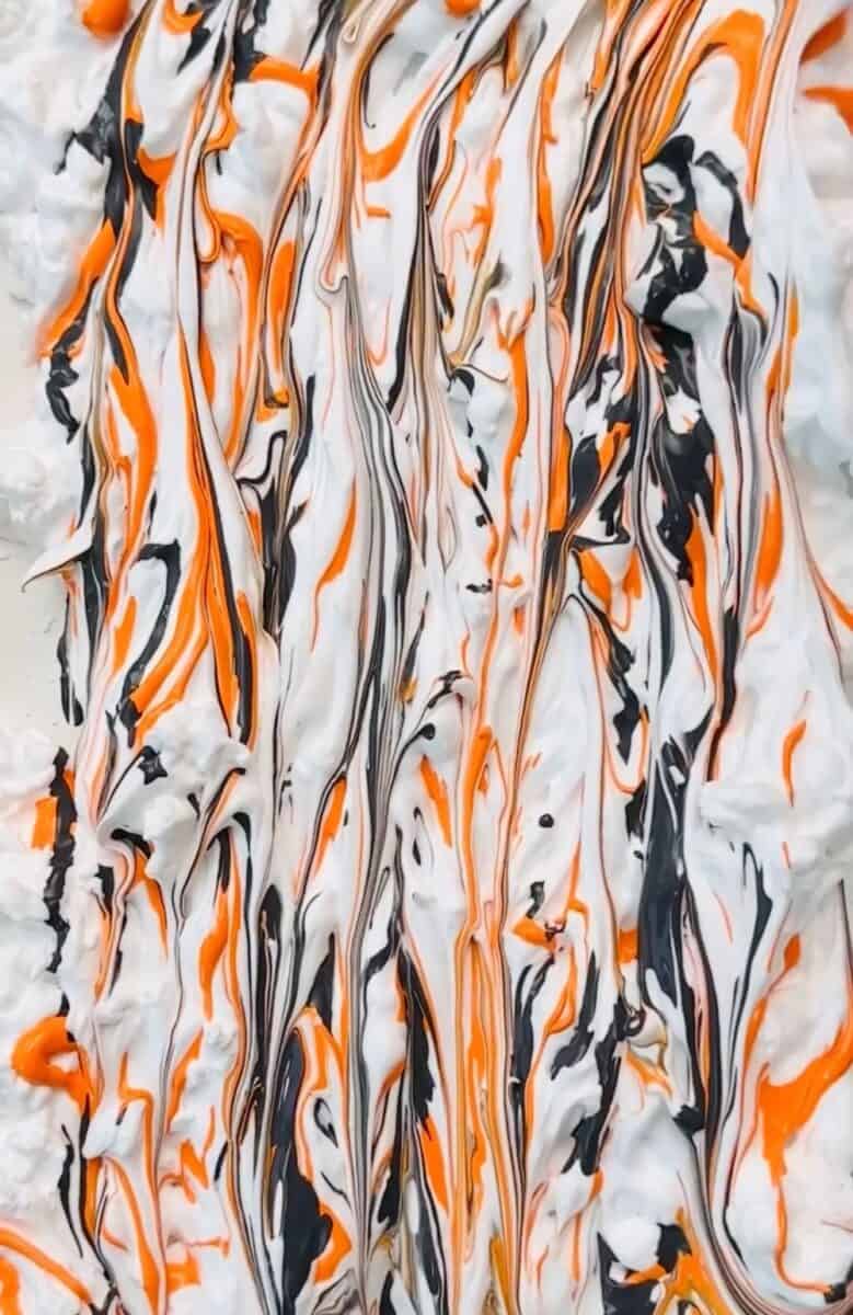 Halloween Shaving Cream Art - Spooky Sensory Halloween Craft