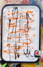 Halloween Shaving Cream Art - Spooky Sensory Halloween Craft