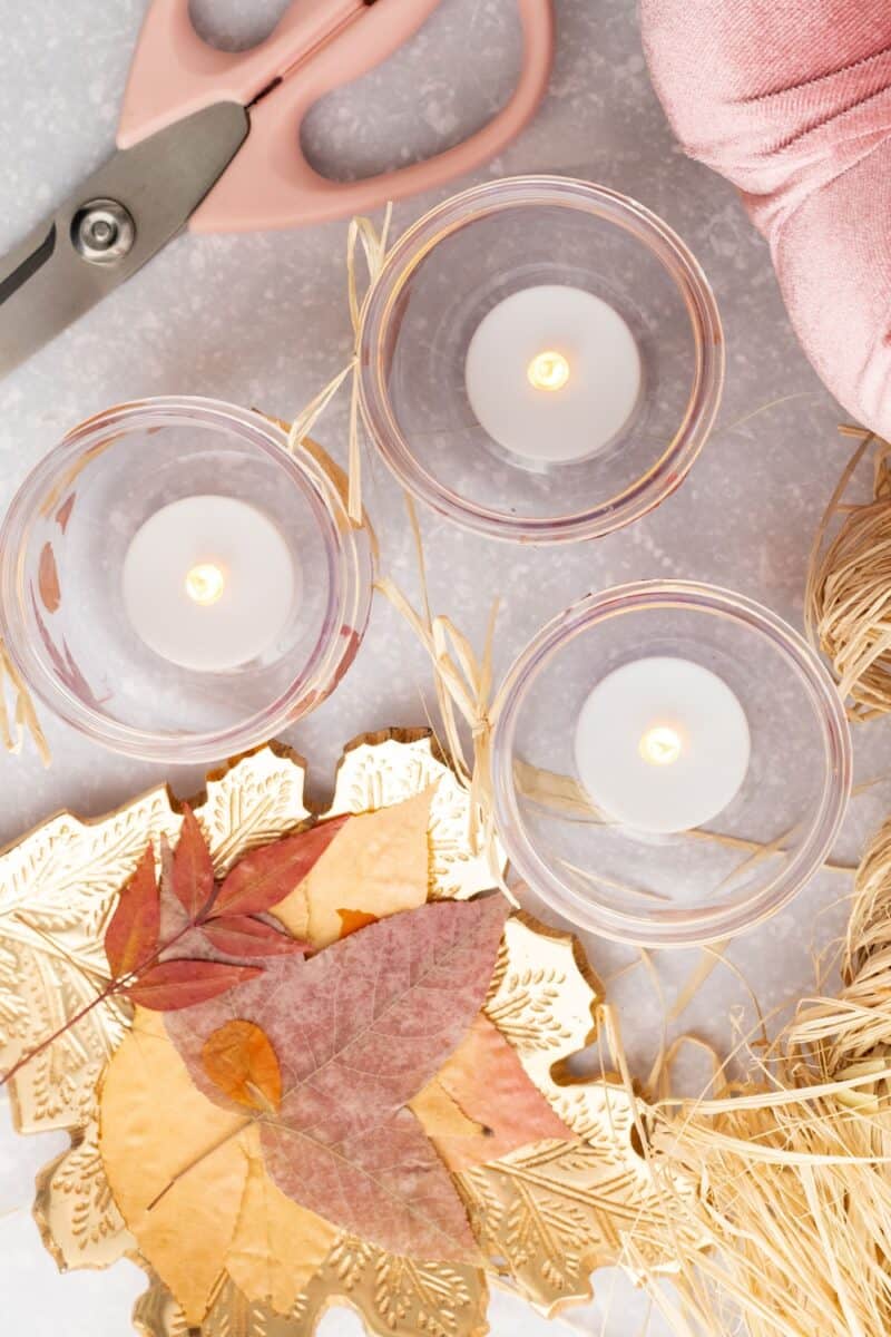 DIY Pressed Fall Leaf Jars - A Beautiful Fall Craft