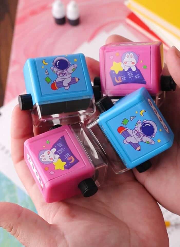 These Smart Math Roller Stamps Make Learning Math Fun