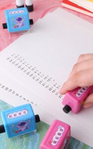 These Smart Math Roller Stamps Make Learning Math Fun