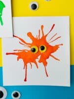 Colorful Watercolor Monsters: Fun Halloween Kids Art