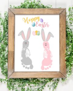 Easter Handprint Art - With Printable Templates