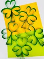 How To Make An Easy Paper Shamrock