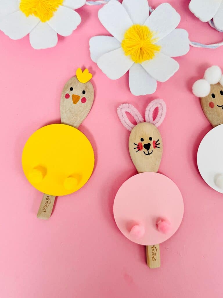 This Easter Spoon Craft Is An Easy Last Minute Easter Project For Kids