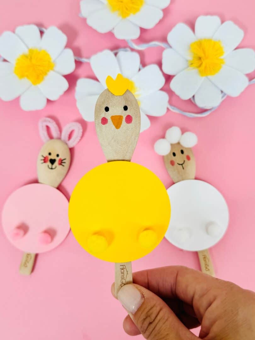 This Easter Spoon Craft Is An Easy Last Minute Easter Project For Kids