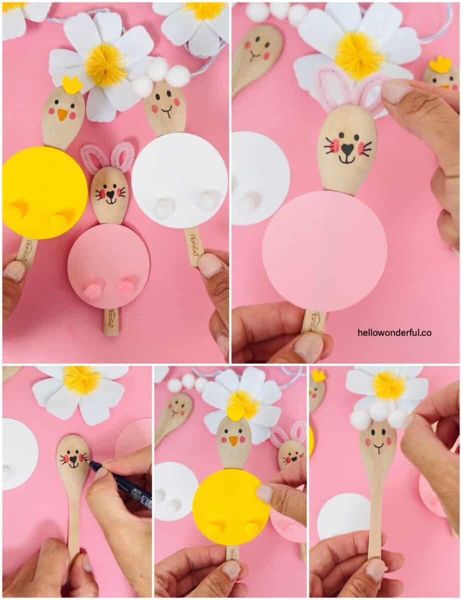 This Easter Spoon Craft Is An Easy Last Minute Easter Project For Kids