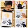 Solar Eclipse Handprint Craft 2024