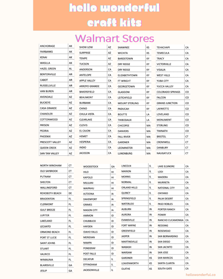 Introducing My New Hello Wonderful Craft Kits!