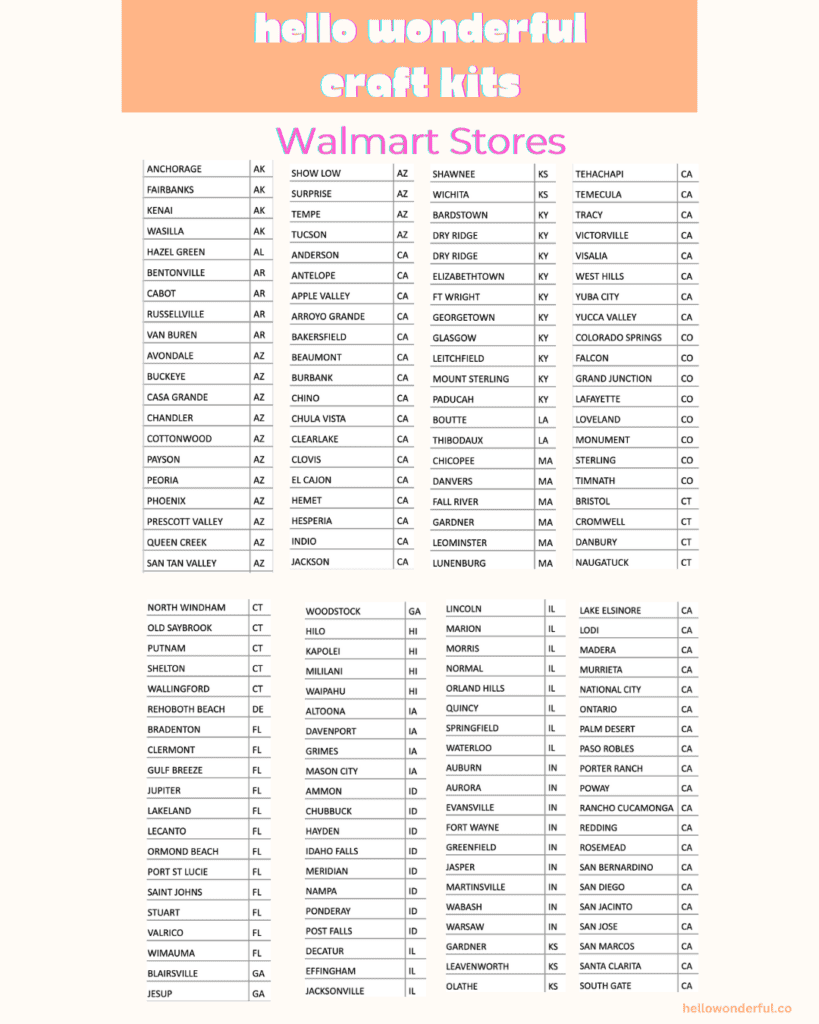 Introducing My New Hello Wonderful Craft Kits!