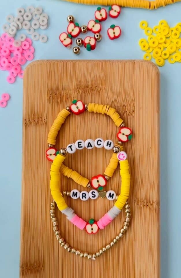DIY Teacher Bracelets Are The Cutest Teacher Appreciation Gift